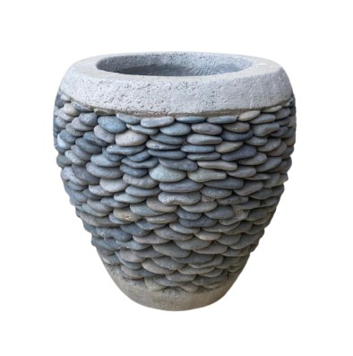 POTS - CEMENT POT PEBBLE | Habitat Select